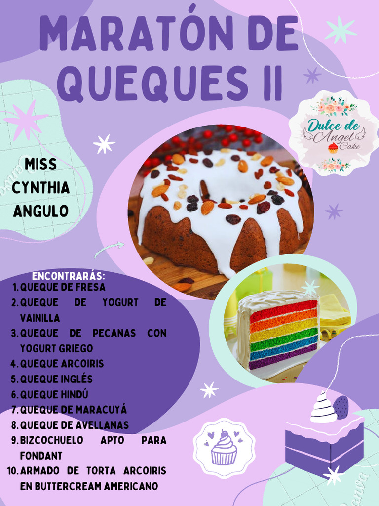 Queque 2 | PDF | Pasteles | Alimentos
