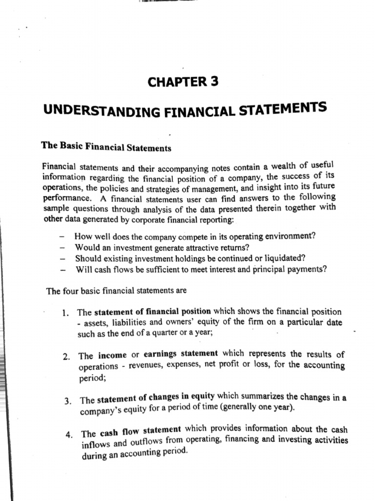 Understanding Financial Statements | PDF | Stocks | Debt