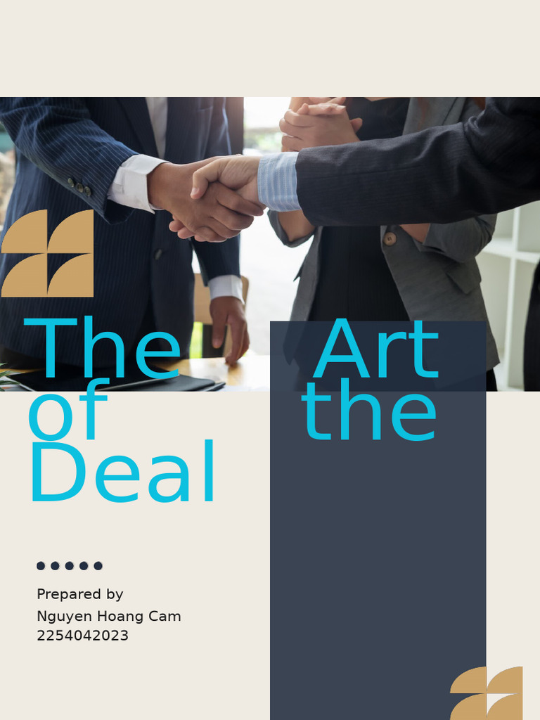 The Art of The Deal | PDF