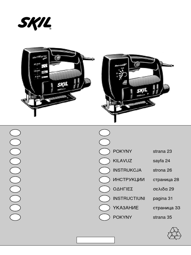 SKIL 4230 Jigsaw User Instructions | PDF | Mains Electricity | Vacuum ...