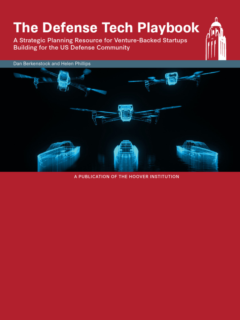 The Defense Tech Playbook | PDF | United States Department Of Defense ...
