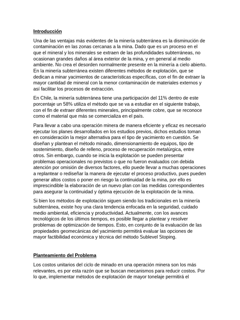 Capitulo 1 Introduccion | PDF | Minería | Economias