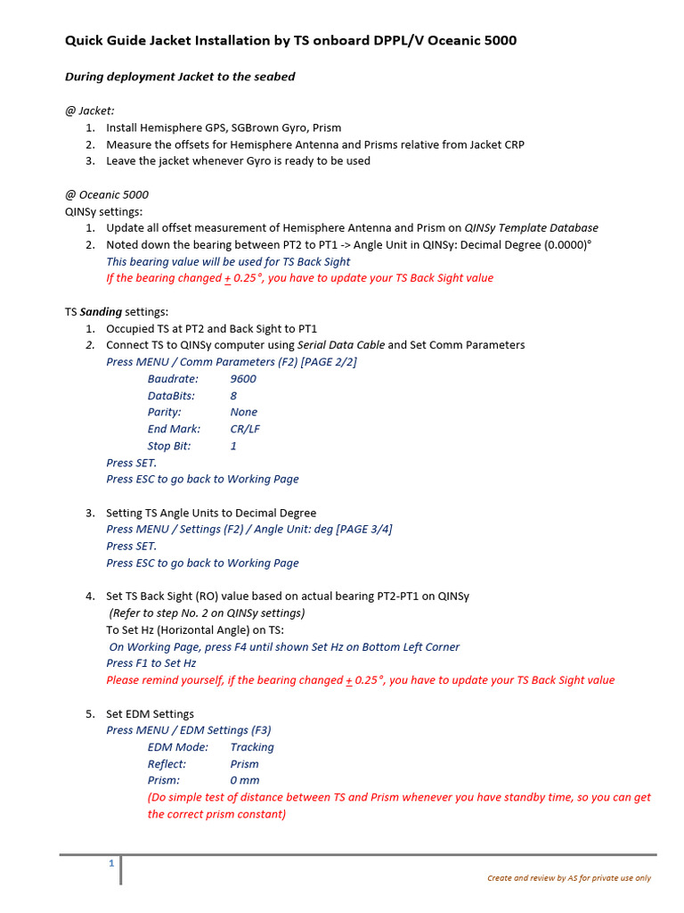 Jacket Installation Quick Guide | PDF