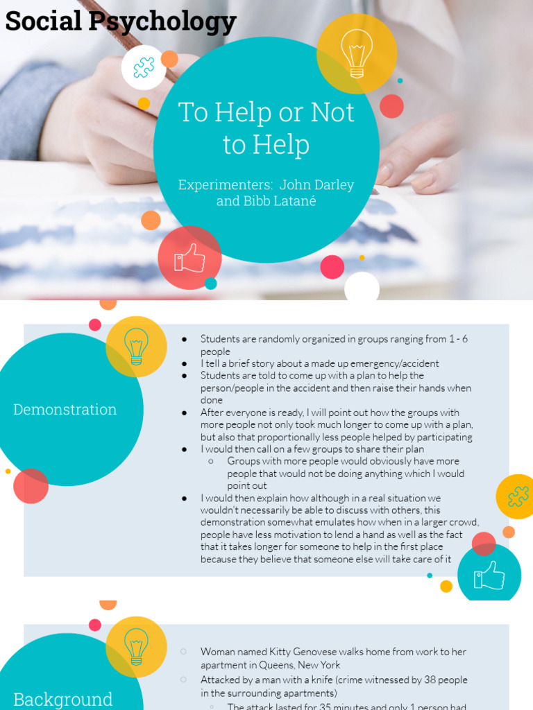 40 Studies_ To Help or Not to Help | PDF | Cognition | Psychological ...