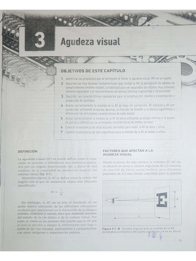 agudeza visual | PDF