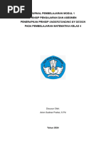 Contoh Jurnal PPG Modul 2 - Experiential Learning | PDF
