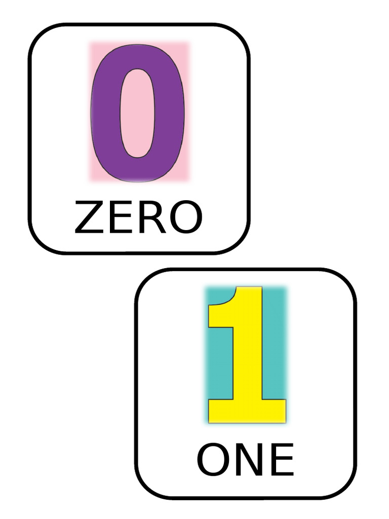 #Numbers #Flashcards #1to10 | PDF