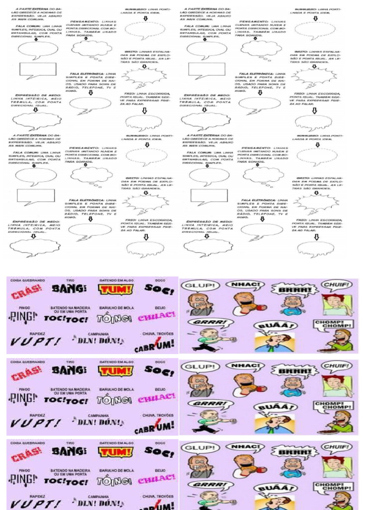 MODELO DE IMAGENS TIRINHAS | PDF