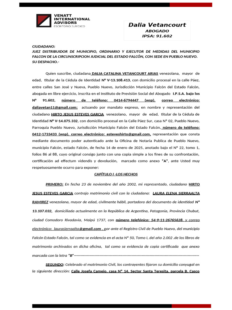 Divorcio Hirto | PDF | Divorcio | Matrimonio