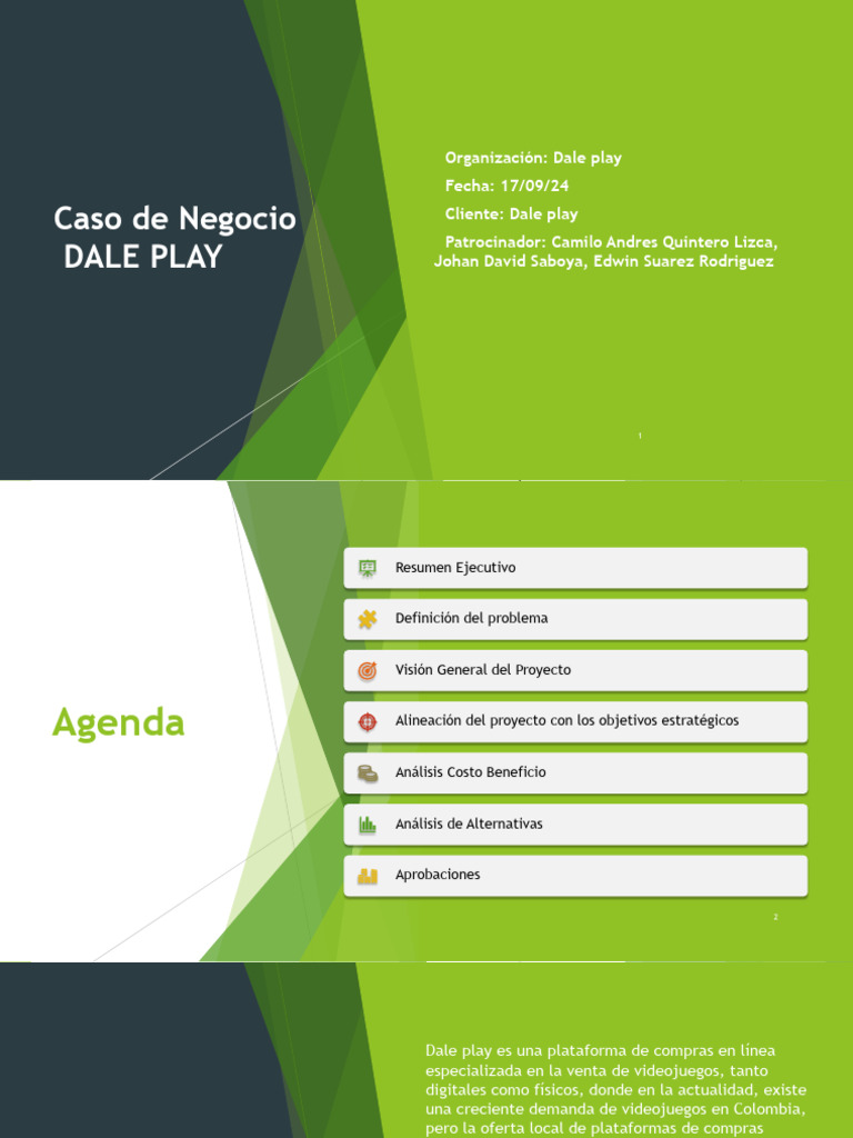 Plataforma de Videojuegos en Línea Dale Play | PDF | Videojuegos | Software