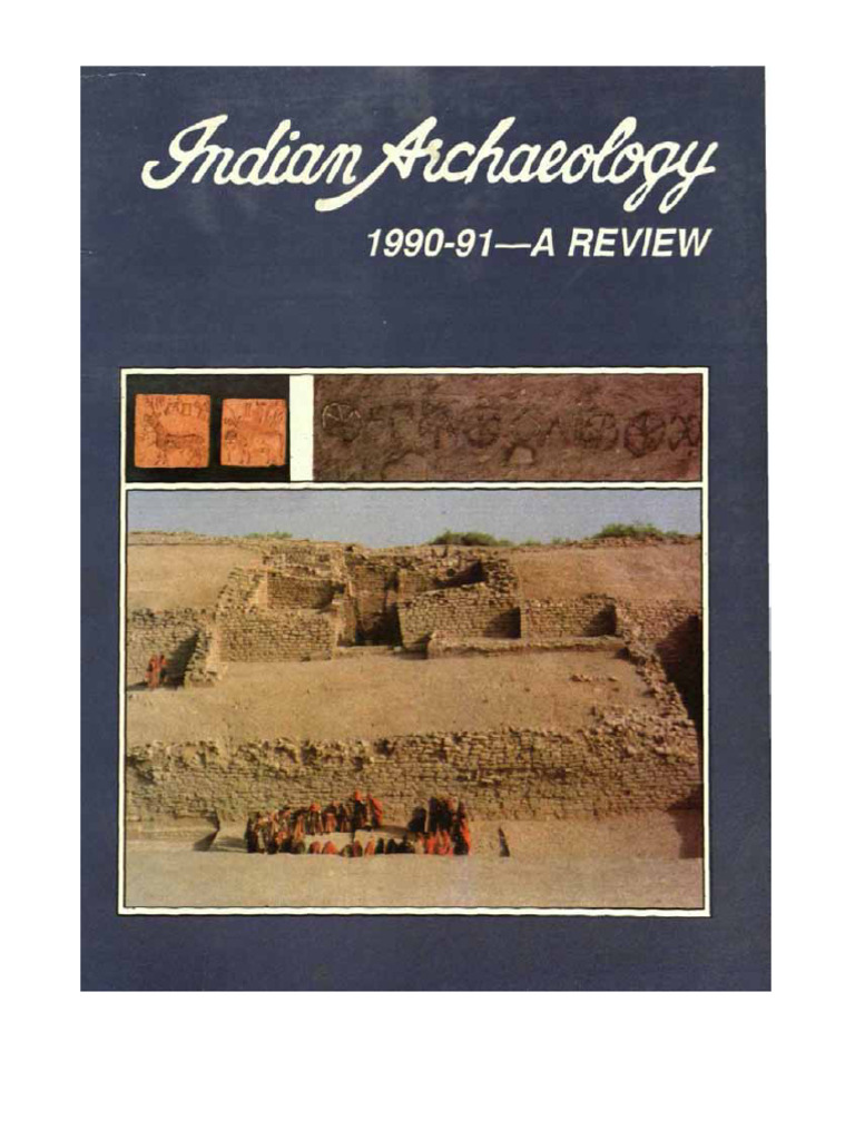 Indian Archaeology 1990-91 a Review-1 | PDF
