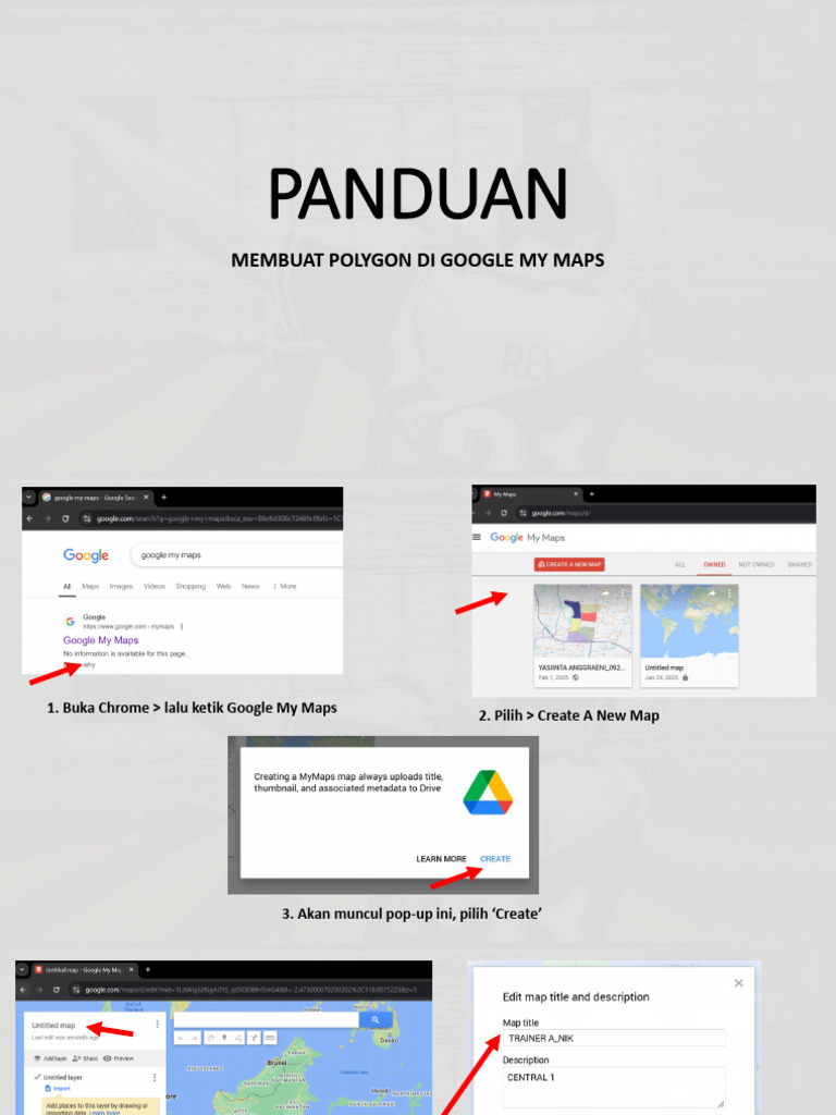 Panduan Google My Maps - Ok | PDF