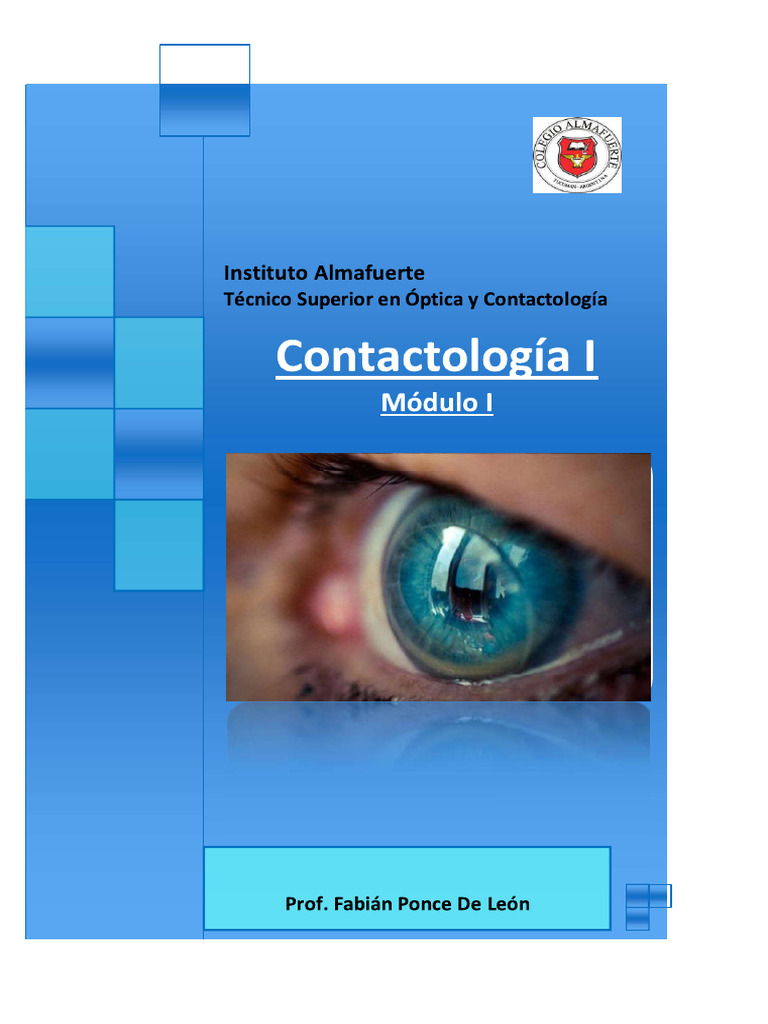 Teoria - Contactologia I - Modulo I | PDF
