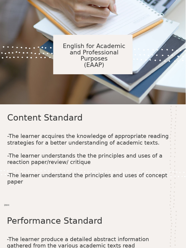 Academic and Professional English Skills | PDF | Concept | Learning