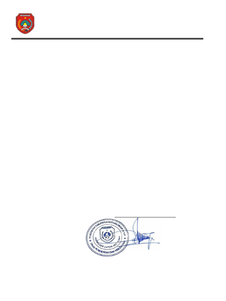 SK Panitia O2sn FLS2N Kecamatan 2025 | PDF