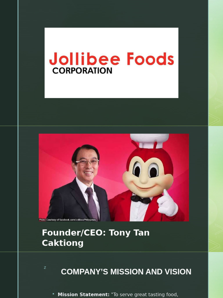 Jollibee's Mission, Vision, and Strategies | PDF