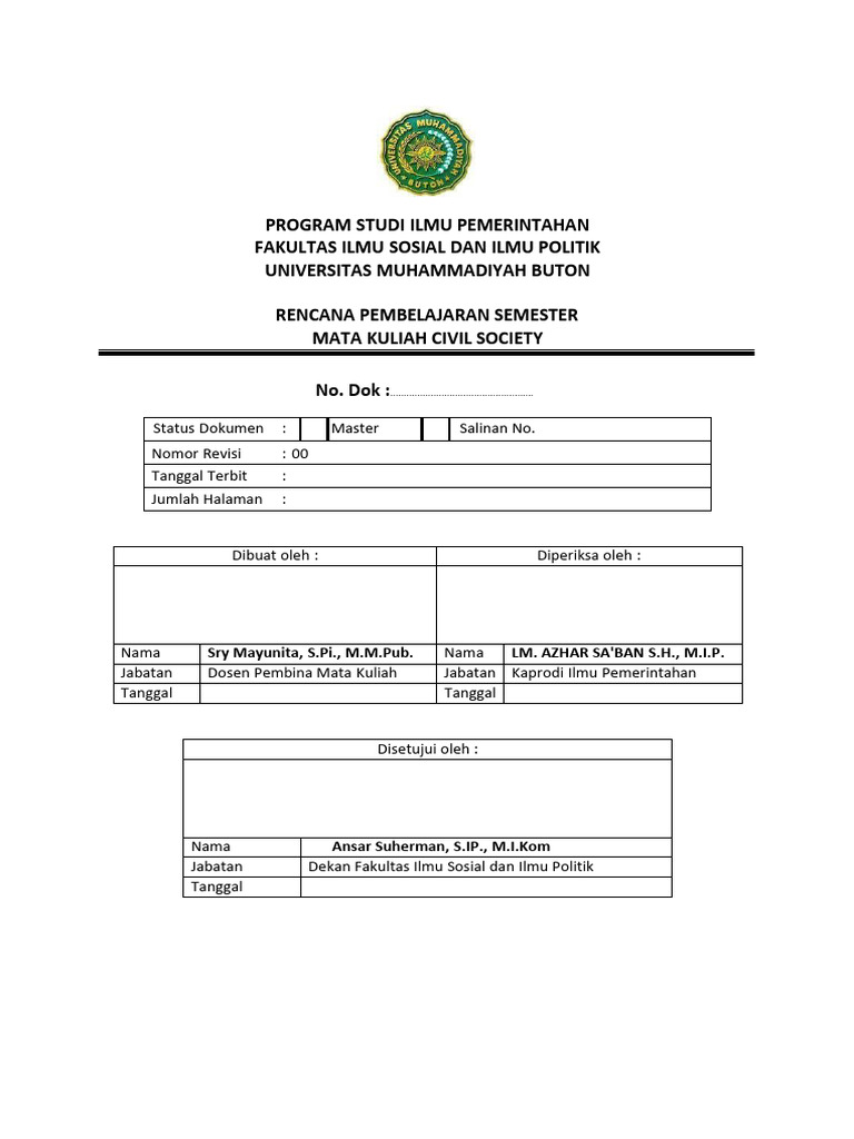 RPS Civil Society | PDF