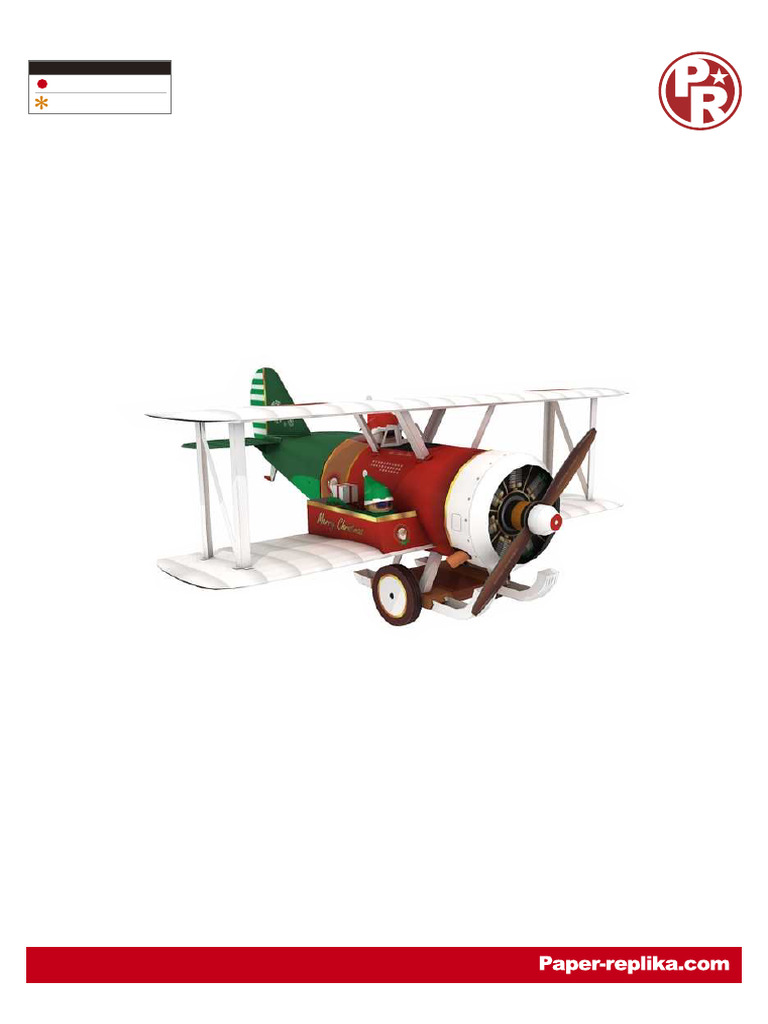 Santa Biplane | PDF | Santa Claus | Christmas Characters