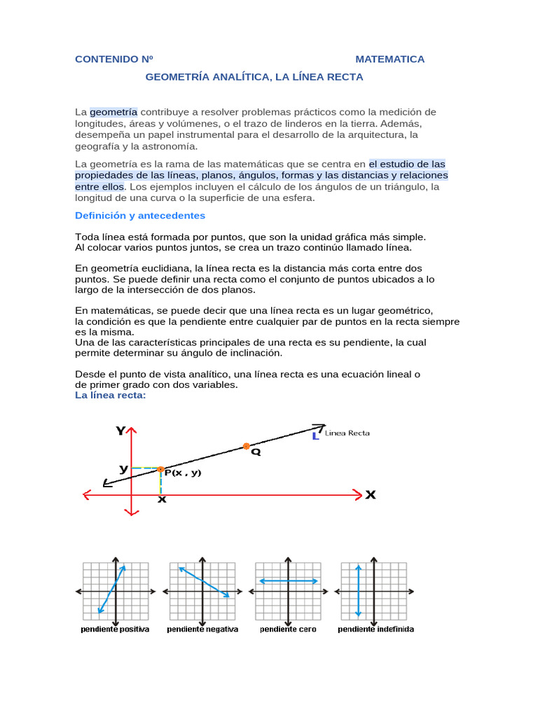 Sexto Geom.1 2025 | PDF | Geometría | Línea (geometría)