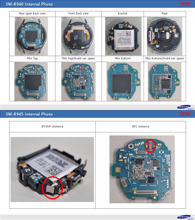 Samsung SM-R940 Internal Photo | PDF