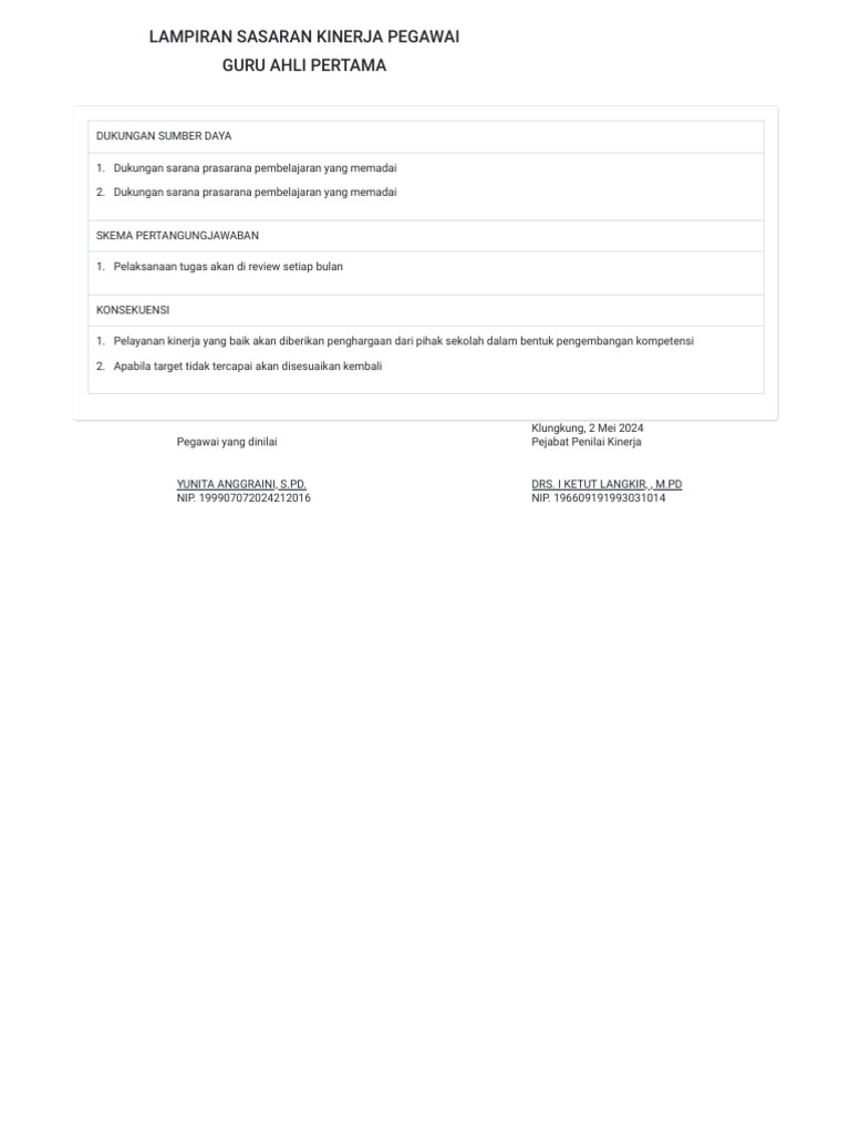 Cetak Lampiran 2024 | PDF