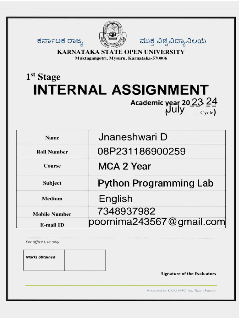 Python Lab | PDF
