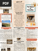 Worksheet On Versailles | PDF | Palace Of Versailles