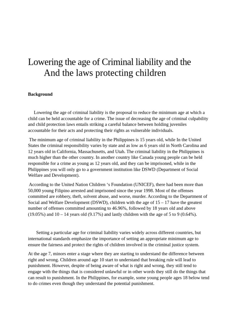 Case Analysis BACKGROUND | PDF | Crime & Violence | Crimes