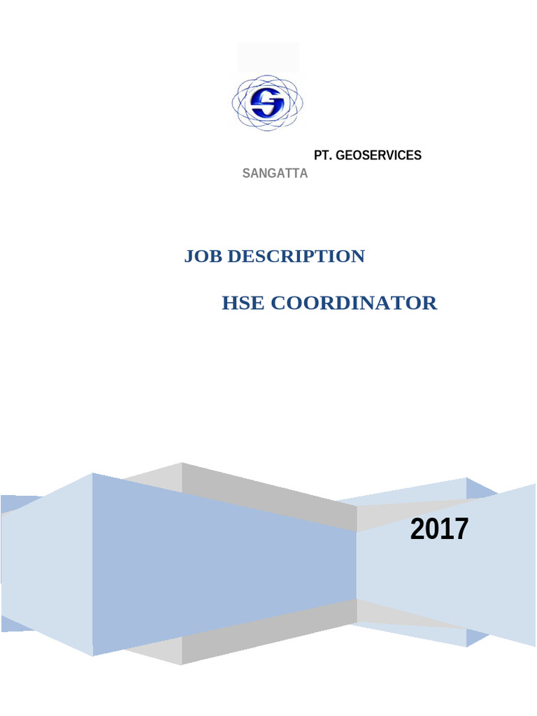 JOBDESK Coord. Safety | PDF