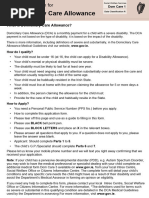 Personal Public Service (PPS) Number: For Children Under 18 Years of ...