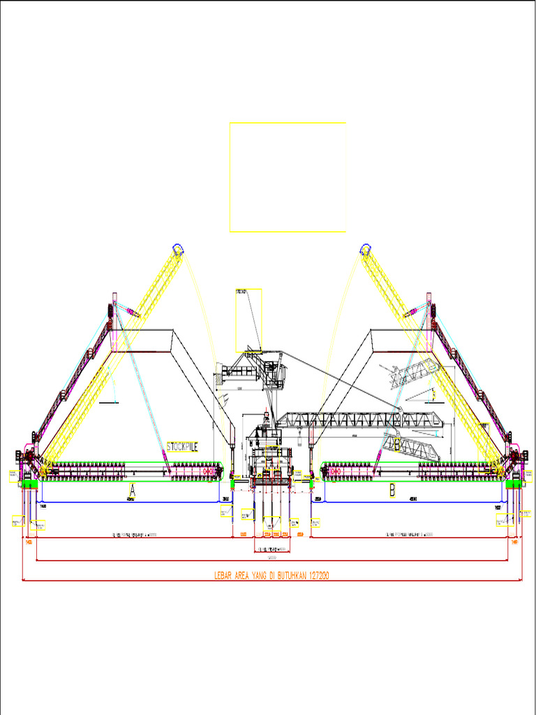 Side View Jetty Line 1 PT Sas Jambi Ada Drainase | PDF