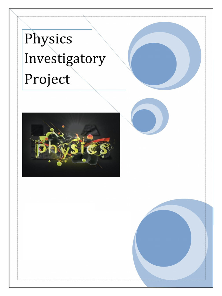 final phy project_group_3 for group, | PDF | Optics | Refractive Index
