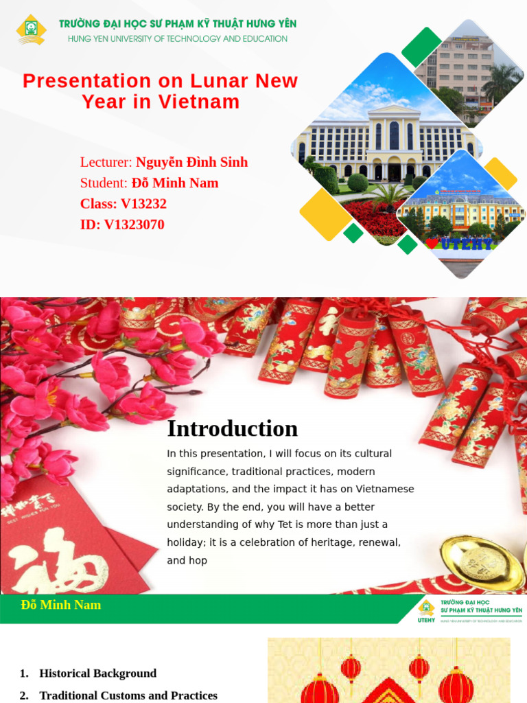 Đỗ Minh Nam.presentation_speak 4_V1323070 | PDF | Vietnam