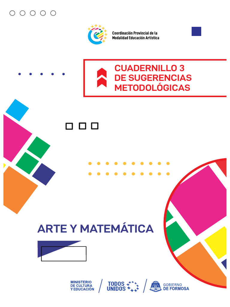 ARTE Y MATEMATICA CUADERNILLO 3 Sugerencias Metodológicas | PDF