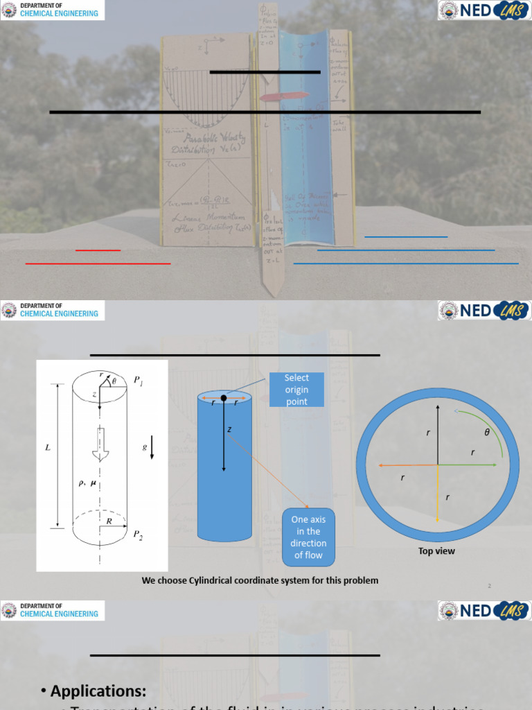 Laminar Flow in Circular Tubes Explained | PDF | Momentum | Laminar Flow