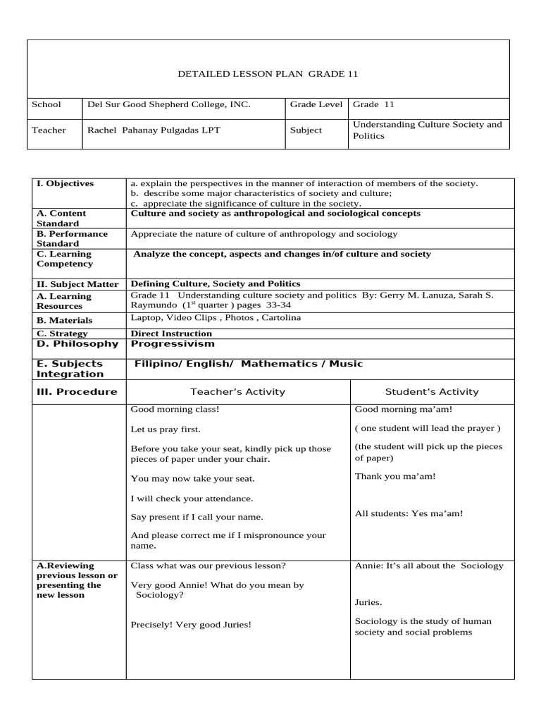 UCSP-DLP-DEMO-Recovered (1) | PDF | Sociology | Liberal Arts Education