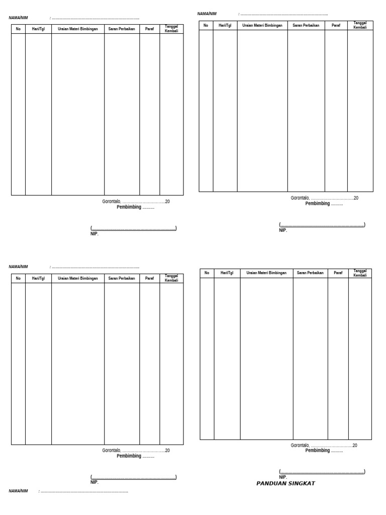 NEW BUKU PANDUAN SKRIPSI DAN PA-1 | PDF