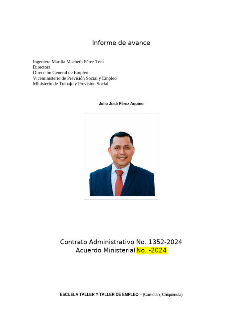 Formato de Informe | PDF