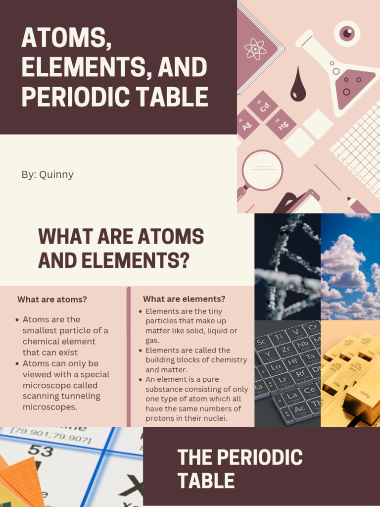 Decoding The Periodic Table Education Presentation in 0 Flat Graphic Flat Cartoon Style | PDF ...