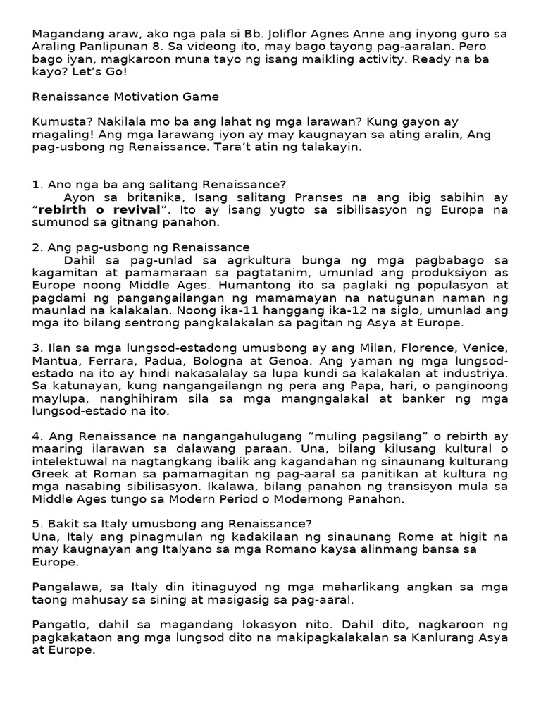 Renaissance Script | PDF