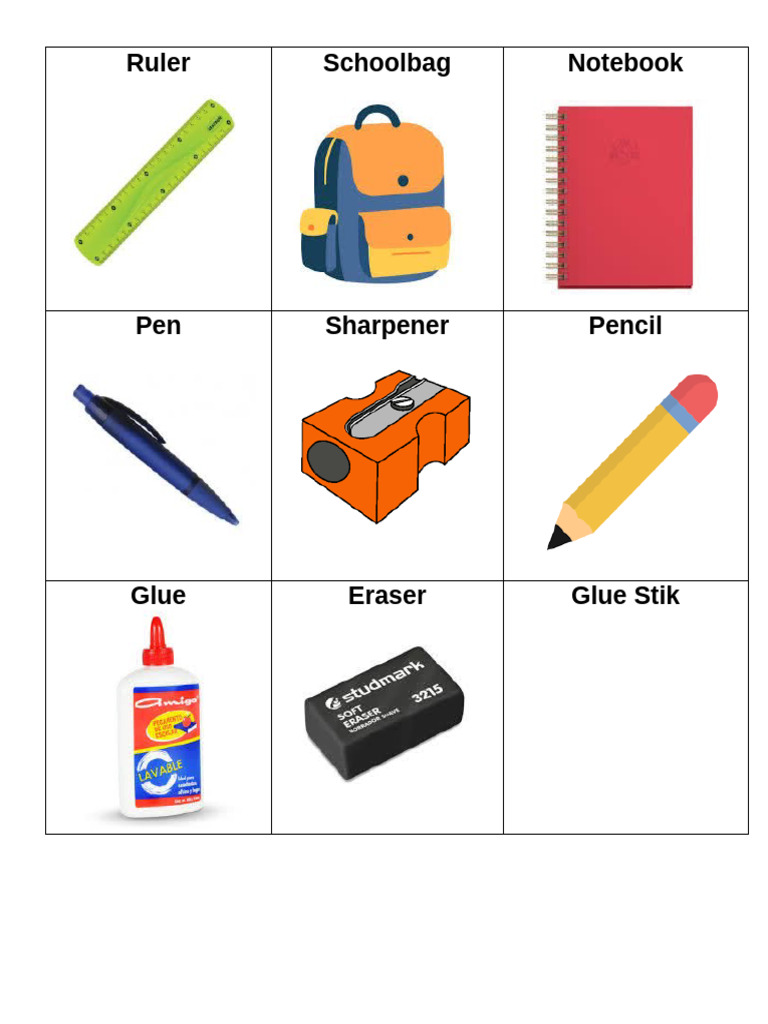 Essential School Supplies List | PDF