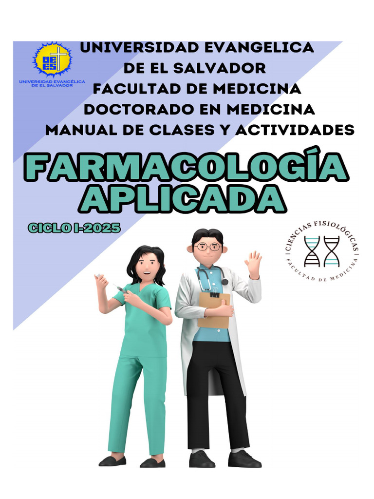 Manual de Farmacología Aplicada 2025 | PDF | Farmacología ...