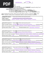 Amoeba Sisters Mutations Recap Guide | PDF | Genetic Code | Point Mutation