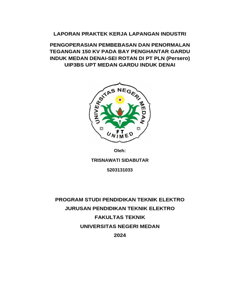 Laporan Praktek Kerja Lapangan Industri | PDF