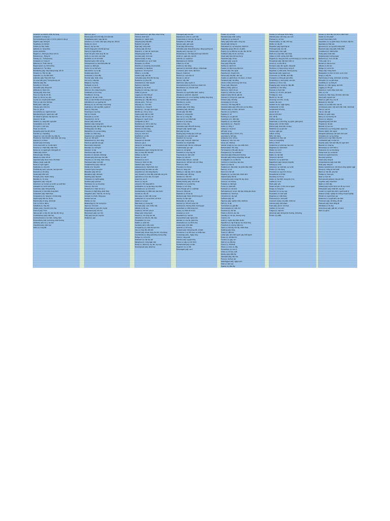 Voca T NG H P - Trang Tính1 | PDF