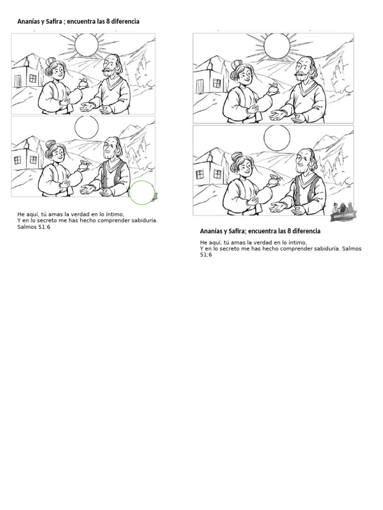 Ananías y Safira | PDF