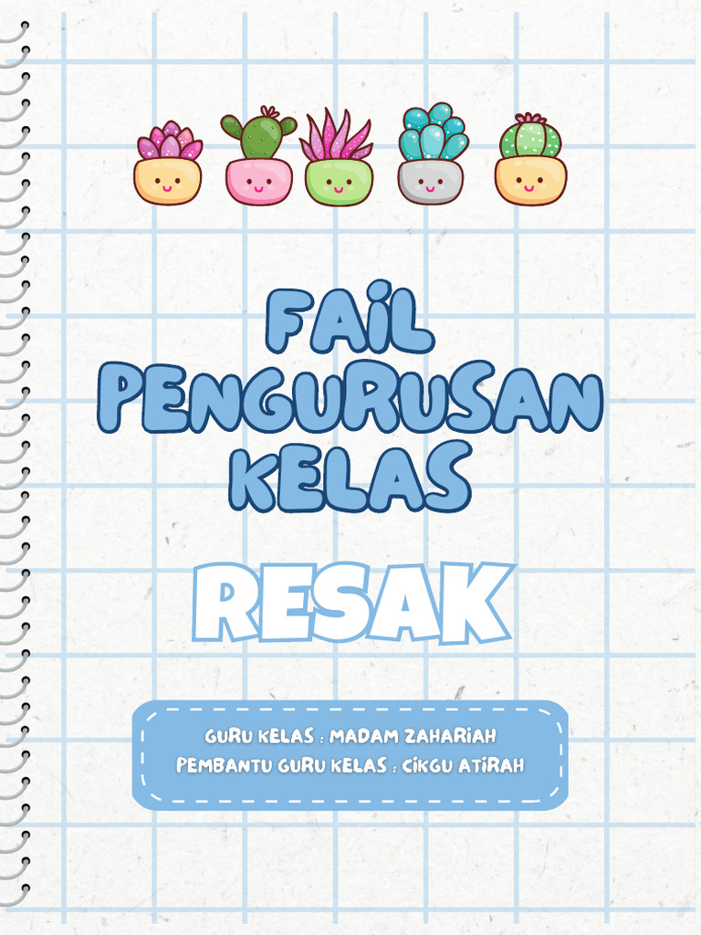 Fail Pengurusan Kelas | PDF