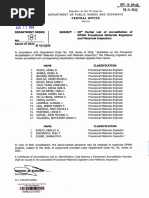 Guidelines For DPWH Project Engineer PDF | PDF | Engineer | Government