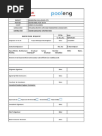 DDA - Structural Inspection Log | PDF
