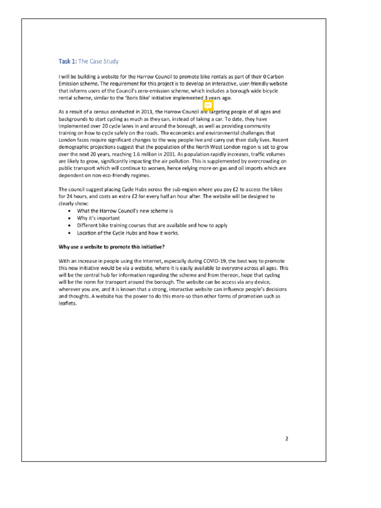 Example - Task 1 and 2 | PDF